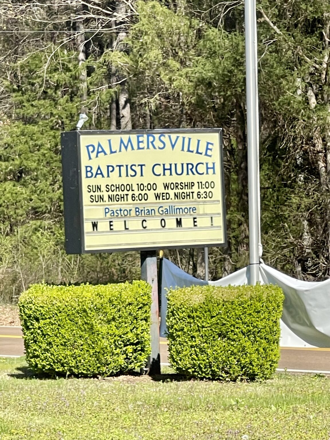 Palmersville Baptist Church - Weakley County Baptist Association